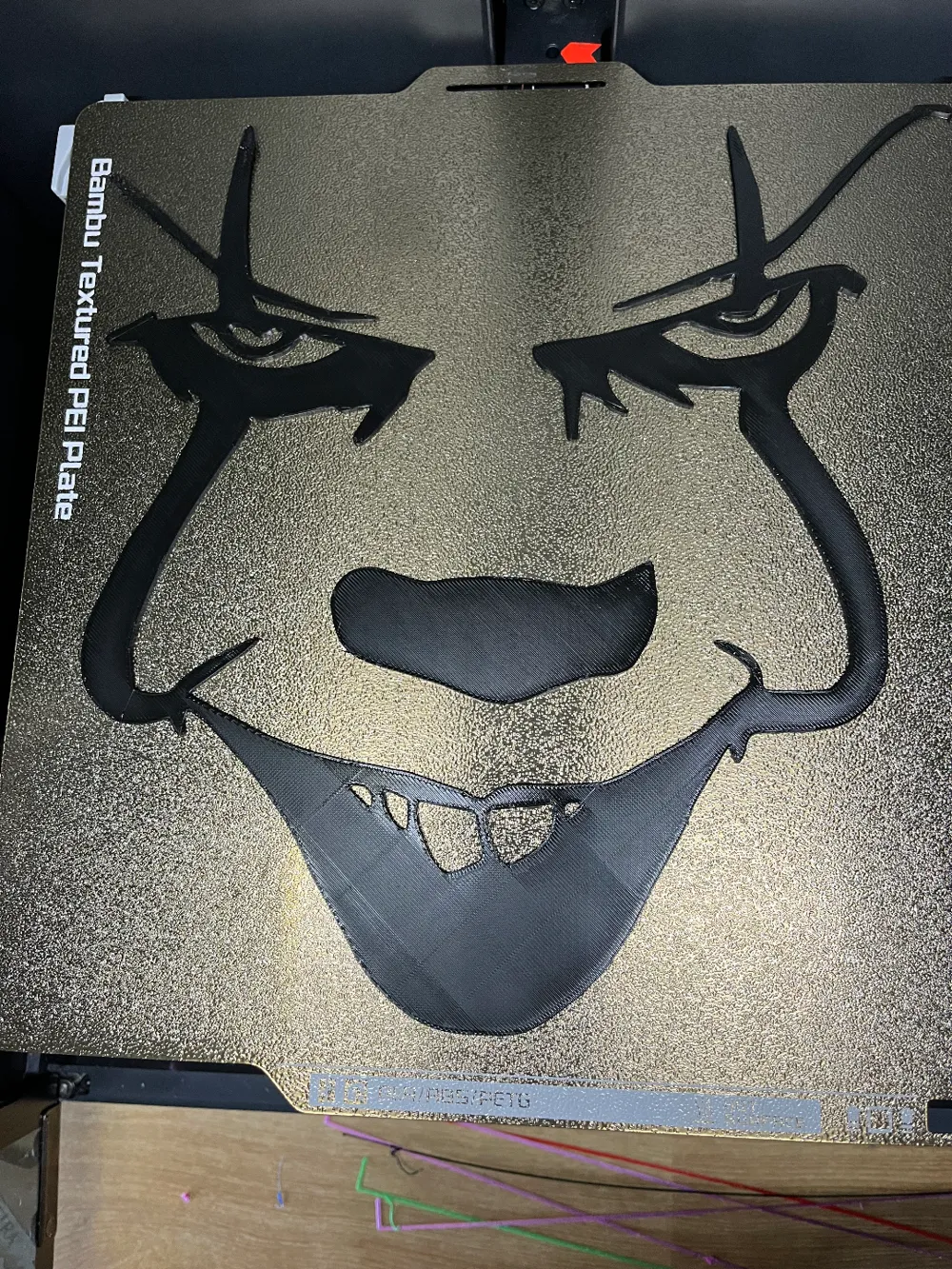 Pennywise Wall Art by ScubafanMakerWorld: Download Free 3D Models