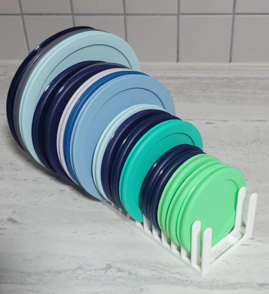 Pyrex Lid Holder - Multiple Sizes - Free 3D Print Model - MakerWorld