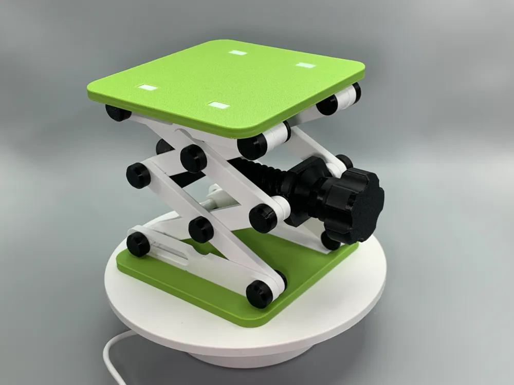 Miniature Lift Platform (No Hardware Required) - Free 3D Print Model ...