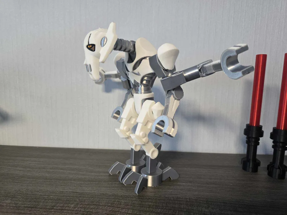 General Grievous - White Version * 500% ~25 cm - Free 3D Print Model ...
