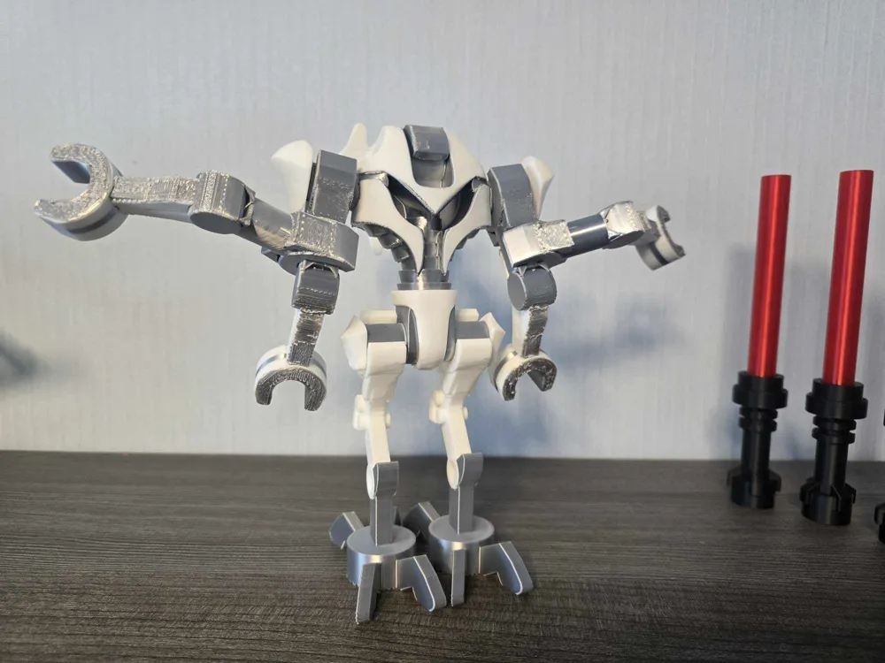 General Grievous - White Version * 500% ~25 cm - Free 3D Print Model ...