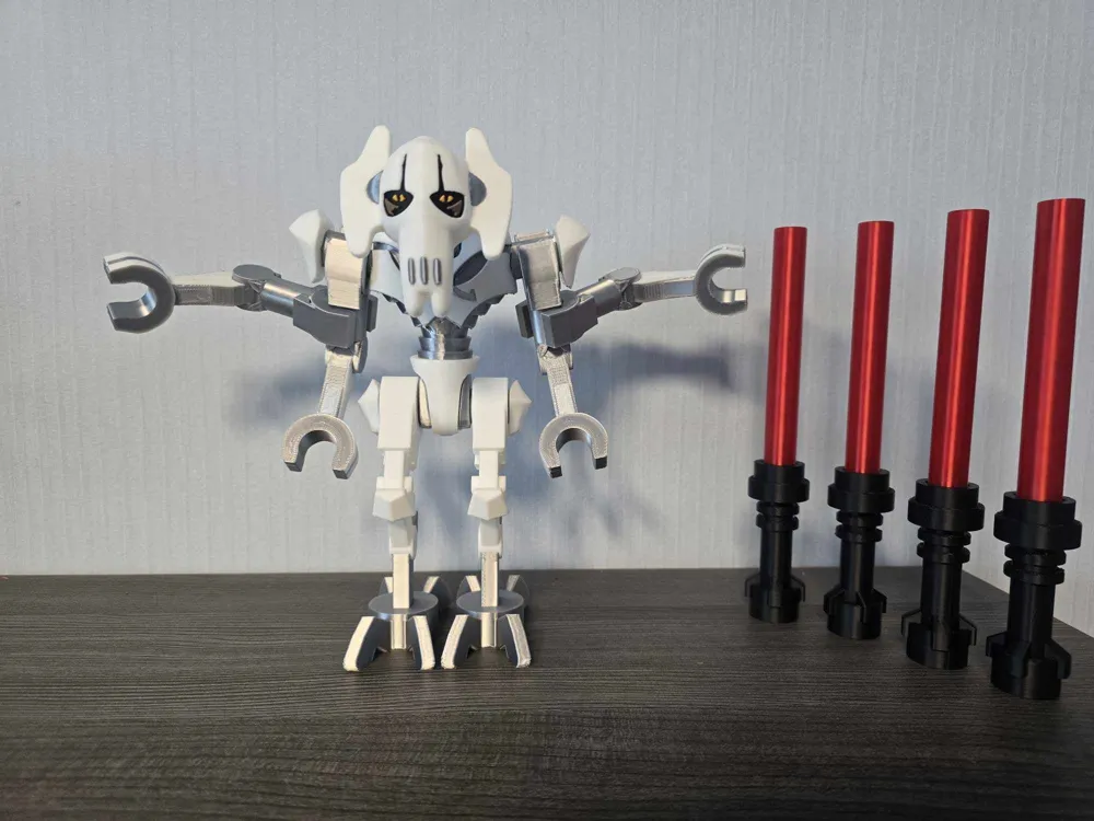 General Grievous - White Version * 500% ~25 cm - Free 3D Print Model ...