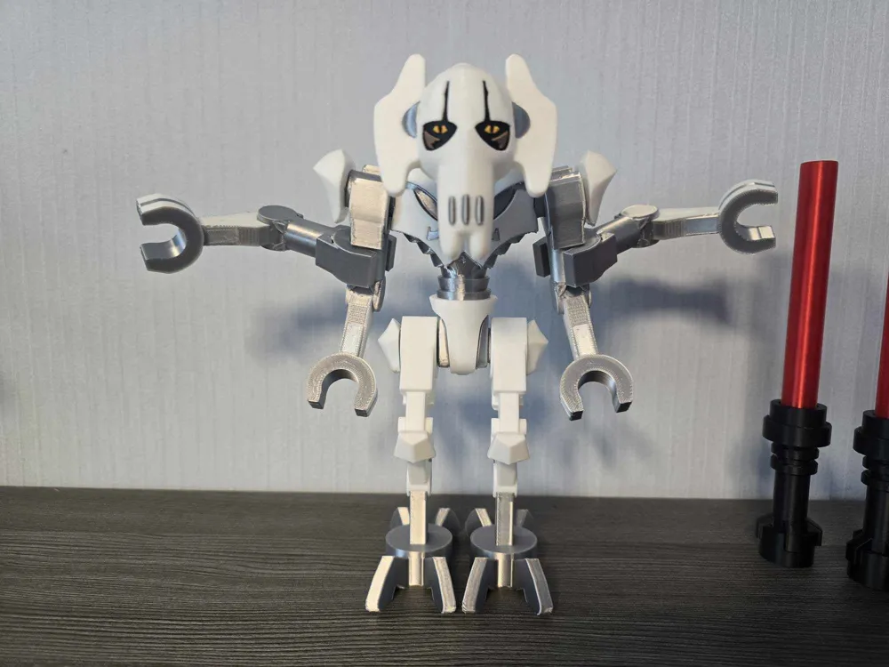 General Grievous - White Version * 500% ~25 cm - Free 3D Print Model ...