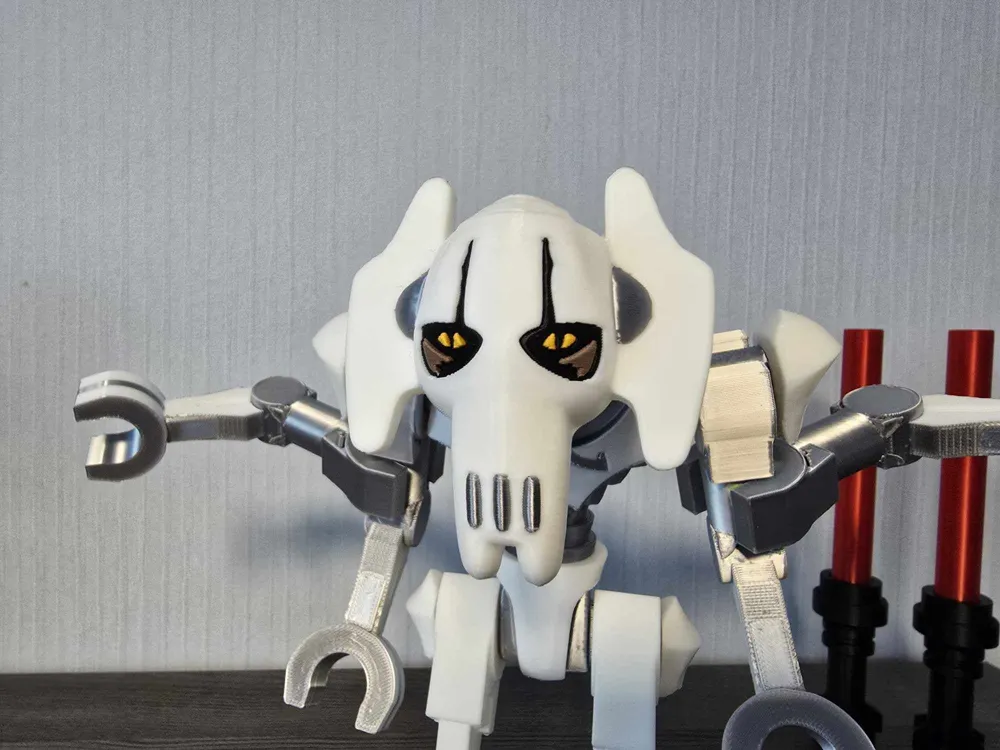 General Grievous - White Version * 500% ~25 cm - Free 3D Print Model ...