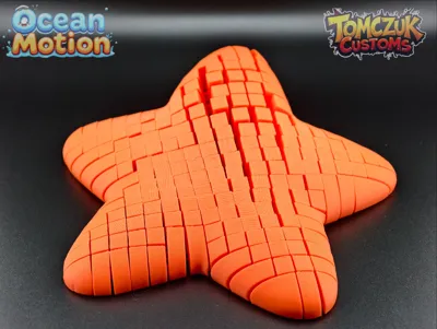 Ocean Motion: Flexi Starfish! by TomczukCustoms MakerWorld: Download ...