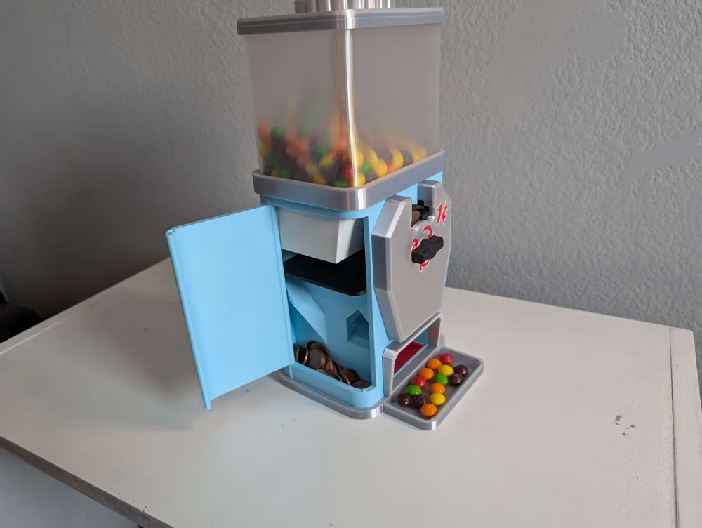 Coin operated Candy machine by KMM MakerWorld: Download Free 3D Models
