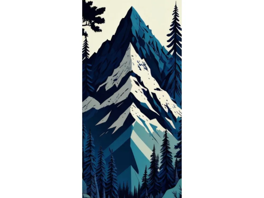 Mountain Bookmark - Hueforge by LK MakerWorld: Download Free 3D Models