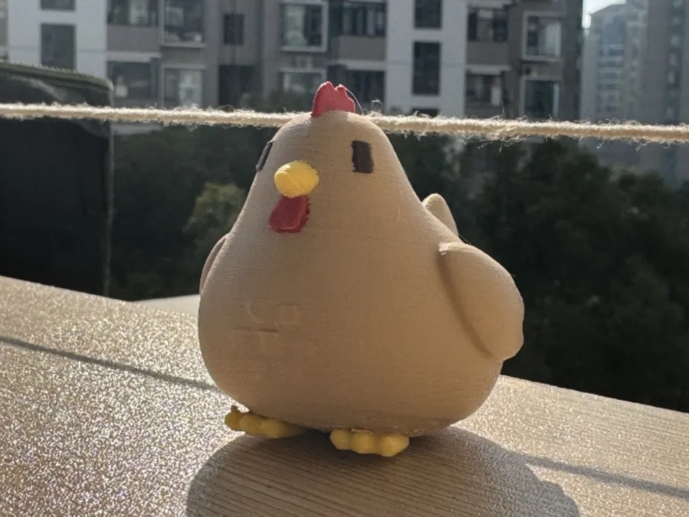 Stardew Valley Chicken - Free 3D Print Model - MakerWorld