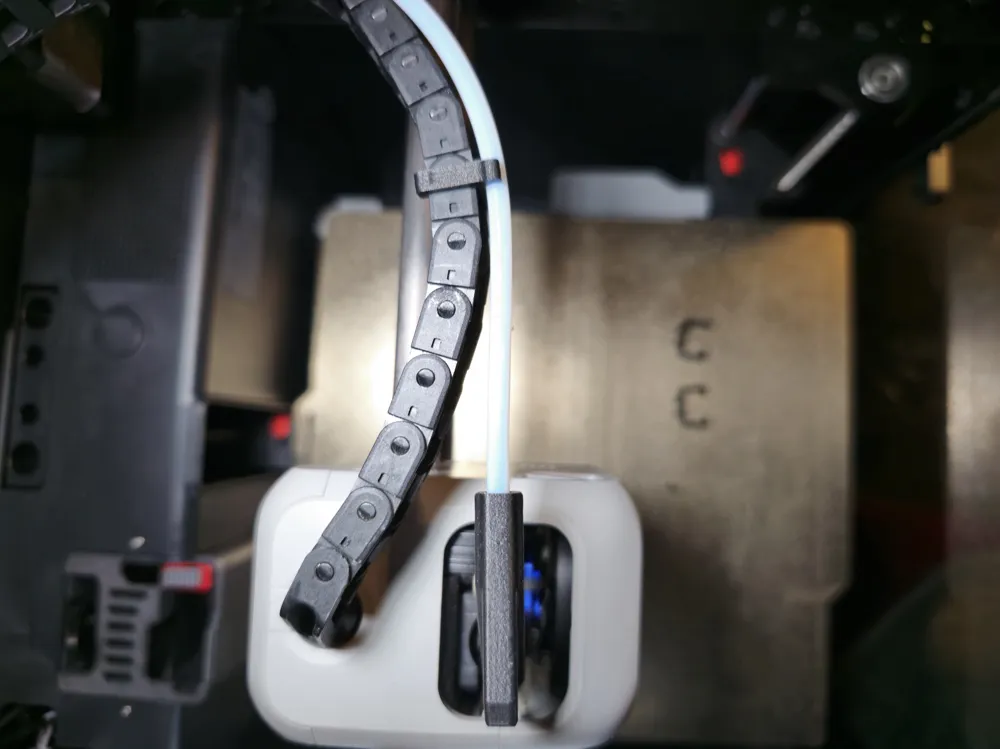 Bambu Lab P1 Series Drag Chain Cable Clip Front by Ryxxi_makes ...