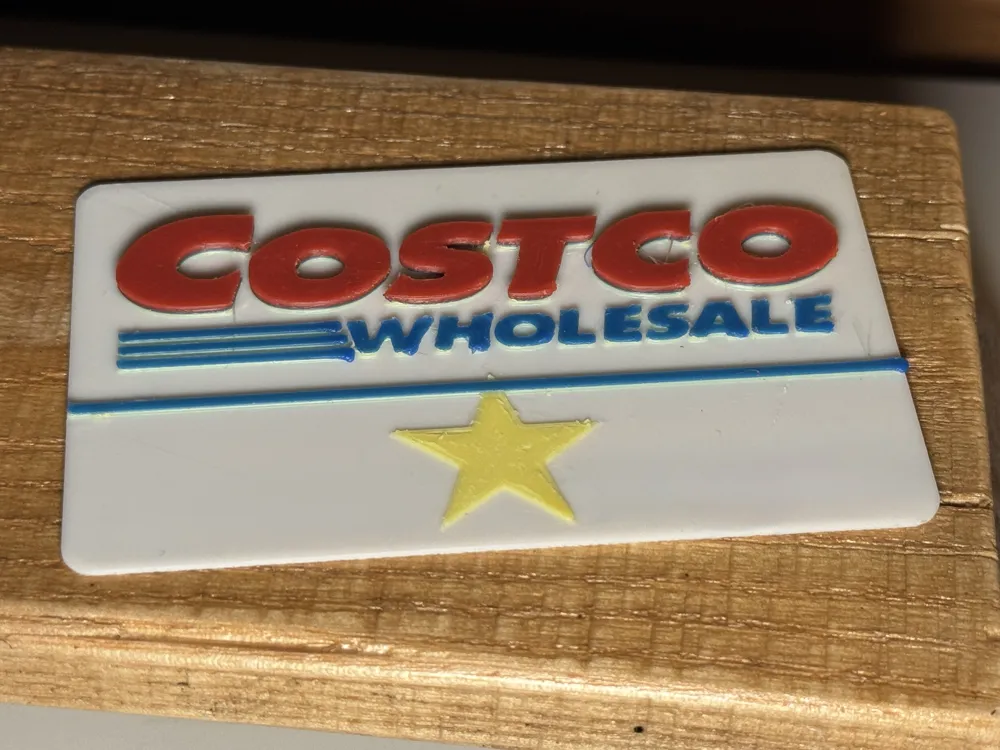 Costco Membership Card (No AMS!) - Free 3D Print Model - MakerWorld