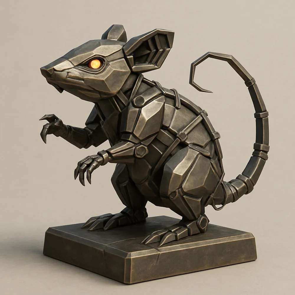 【Divine Casting Twelve】Rat｜Gearshadow Rat by 皮大寶 MakerWorld: Download ...