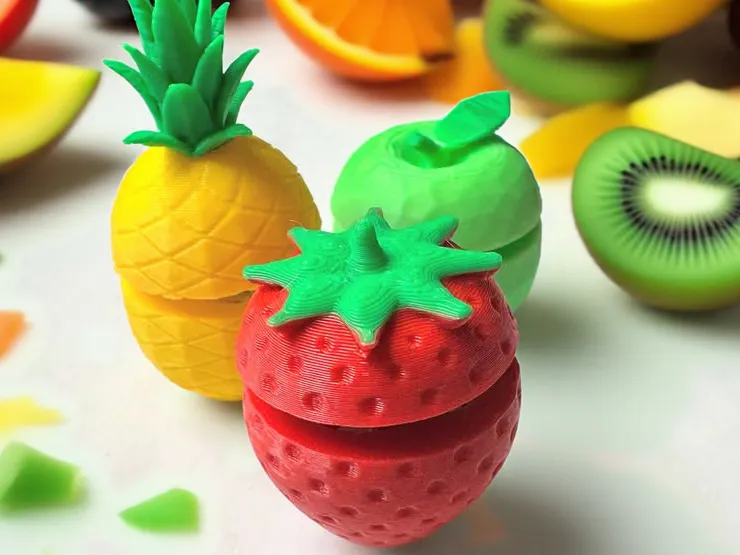 strawberry clicker toy - Free 3D Print Model - MakerWorld