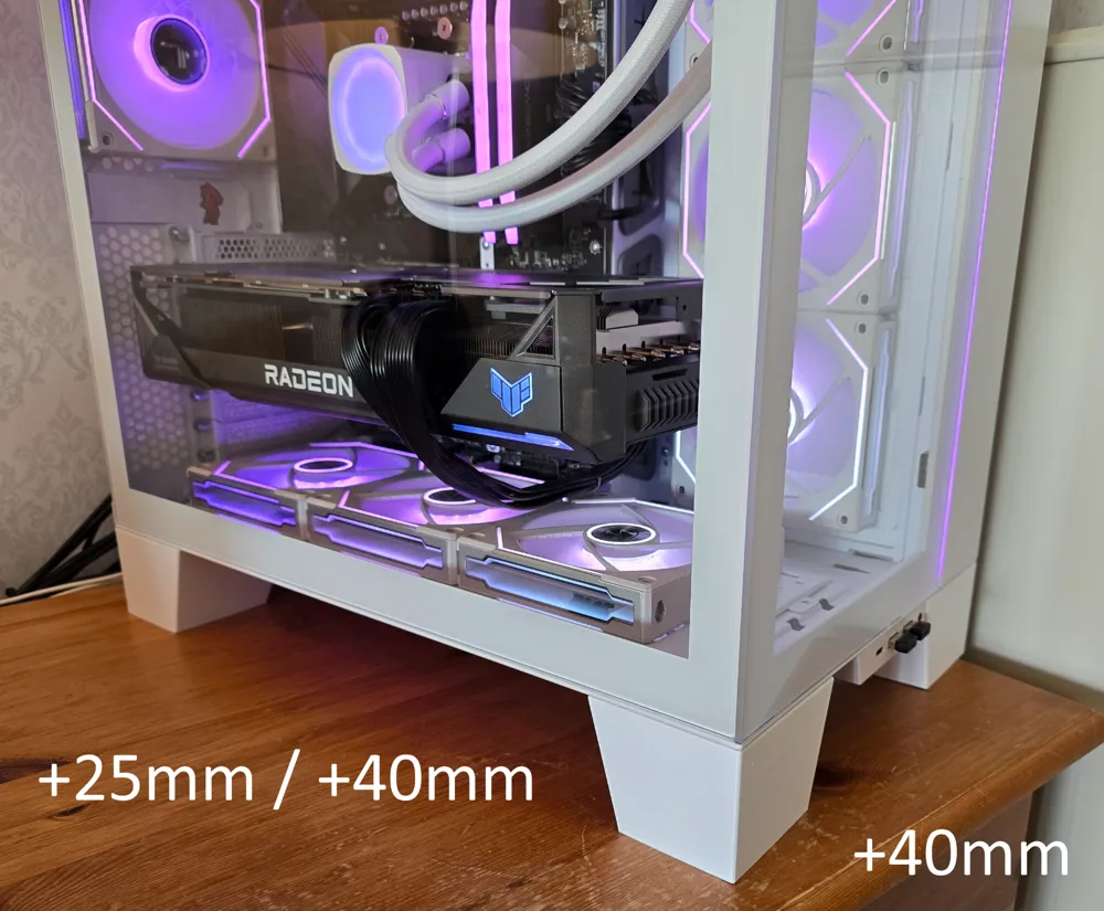 O11 Dynamic Evo Riser Feet by TurboGlenn MakerWorld: Download Free 3D ...