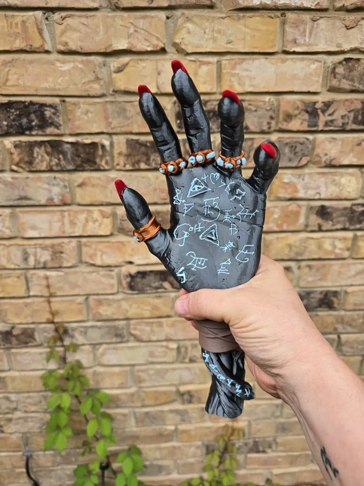 Relic NFC Payment Hand - Free 3D Print Model - MakerWorld
