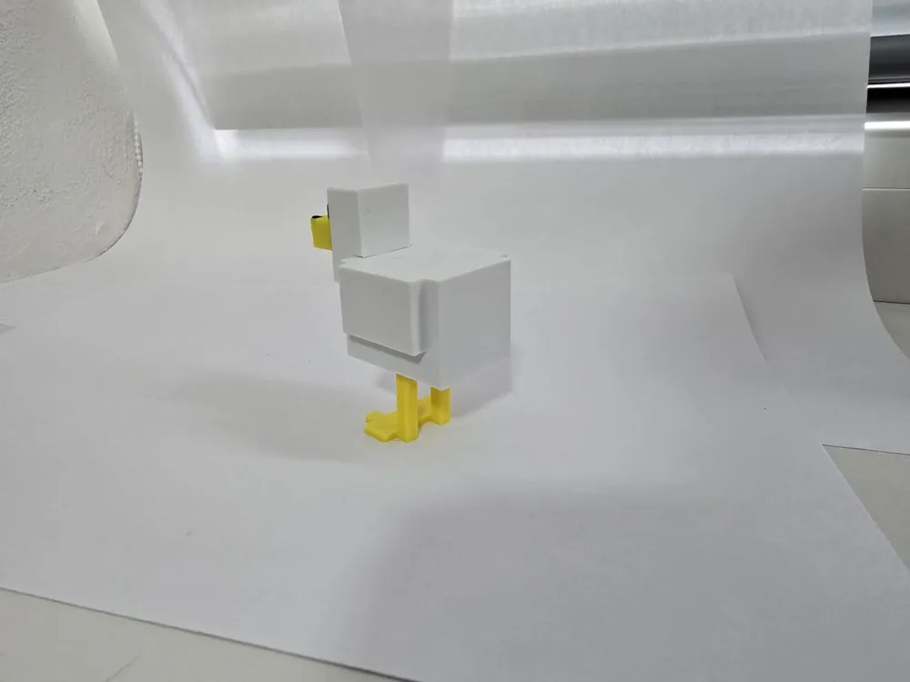 Minecraft Chicken figure toy by 3DBURI - MakerWorld