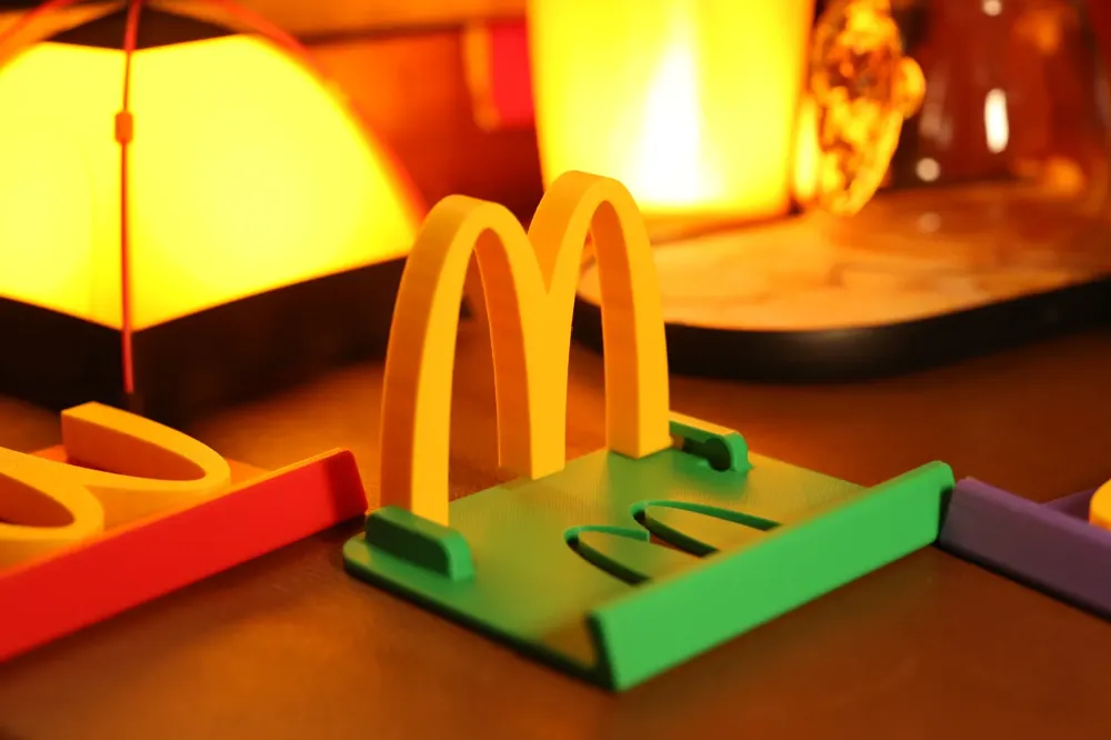 Phone stand McDonald's phone stand V2 Golden Arches phone stand ...