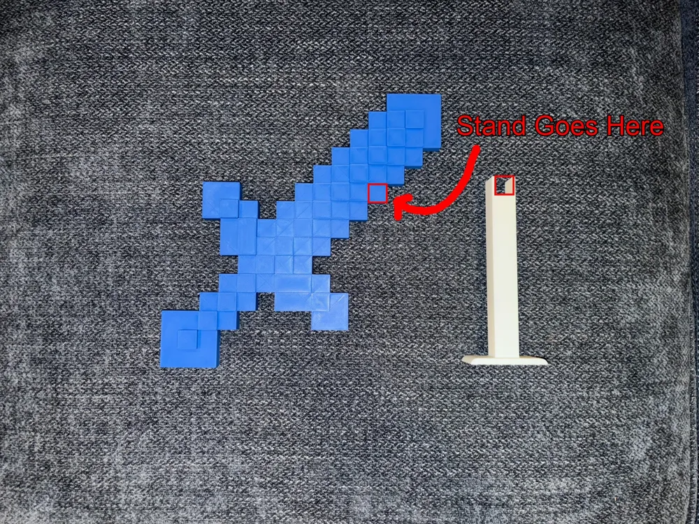 Minecraft 3D Sword by FeinDannnn - MakerWorld