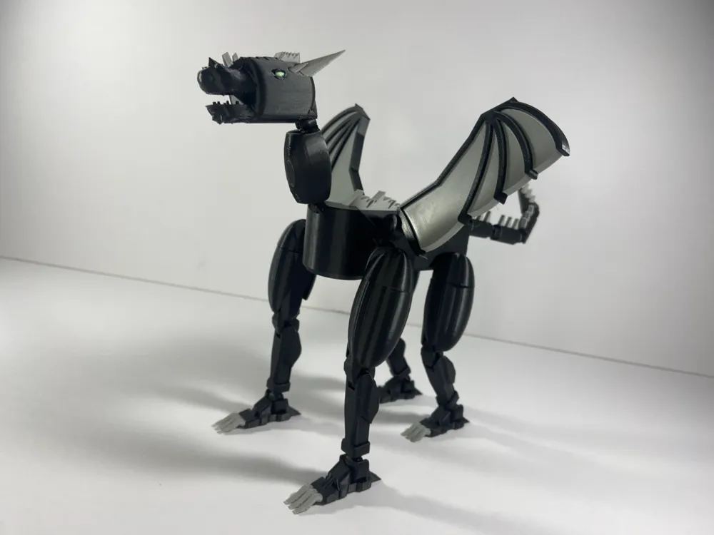 Dummy 13 Dragon - Free 3D Print Model - MakerWorld