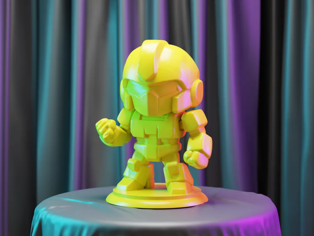 BumbleBee From Transformers Chibi Figure by darkovy MakerWorld ...