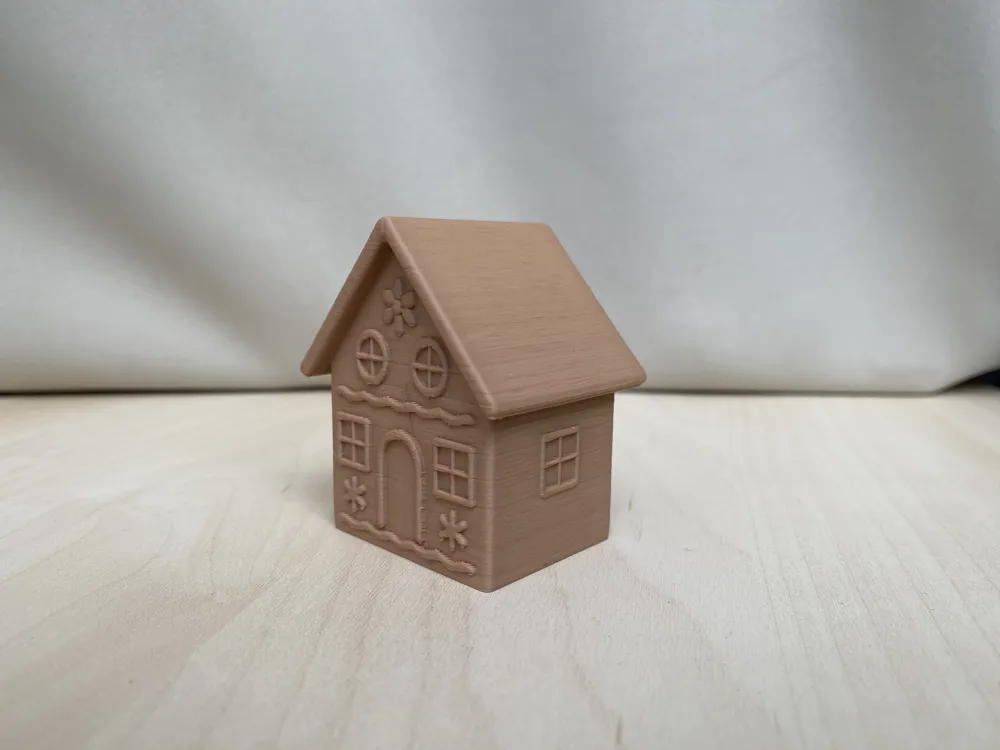 Gingerbread House - Free 3D Print Model - MakerWorld