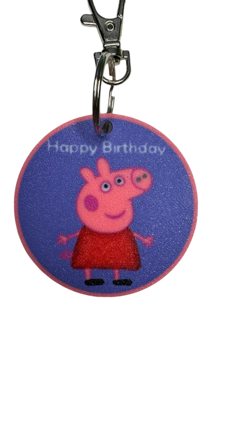 Peppa Pig, Happy Birthday, My Sign Draft - Free 3D Print Model - MakerWorld