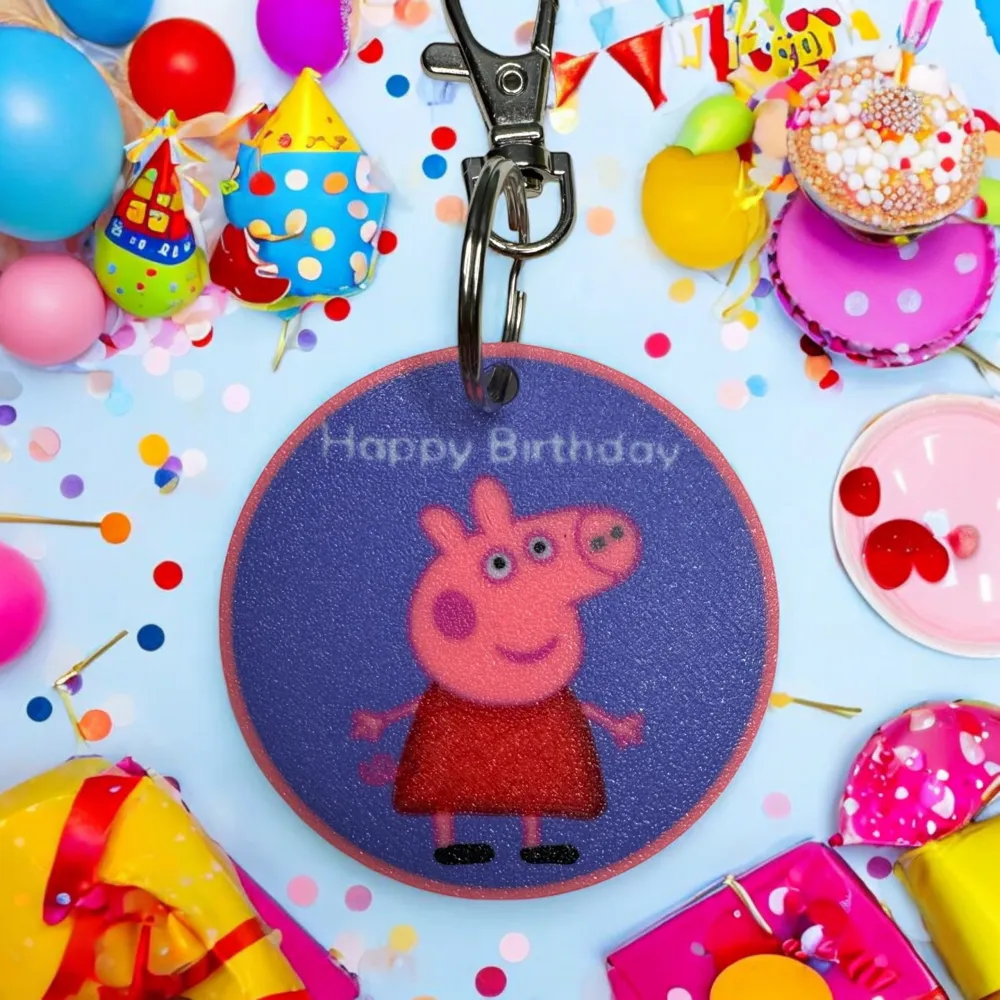 Peppa Pig, Happy Birthday, My Sign Draft - Free 3D Print Model - MakerWorld
