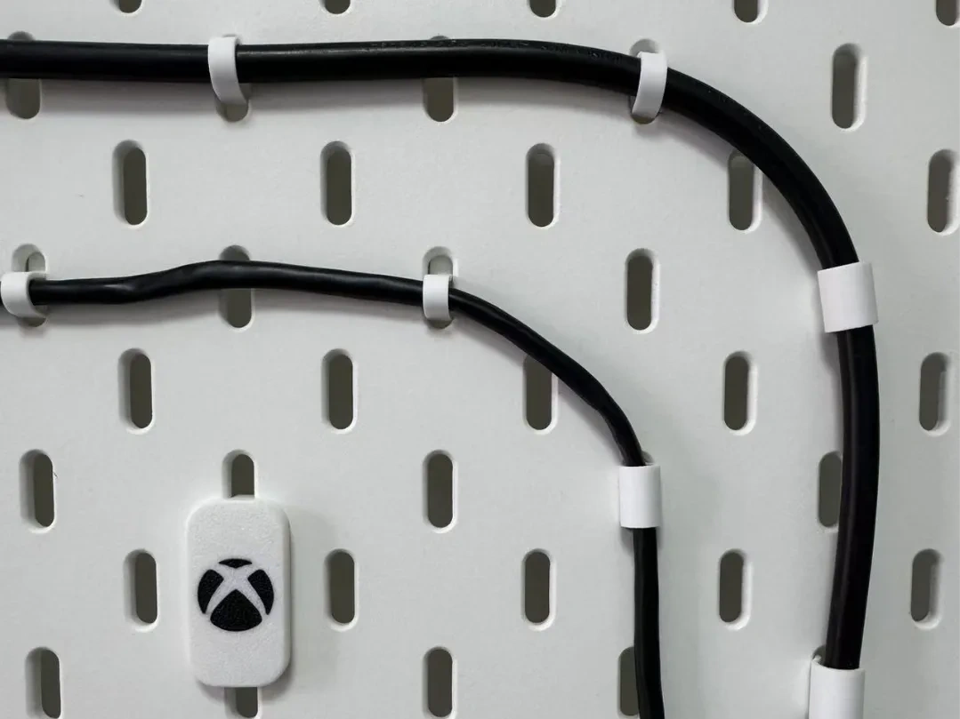 IKEA pegboard cable organizer by Combo - MakerWorld