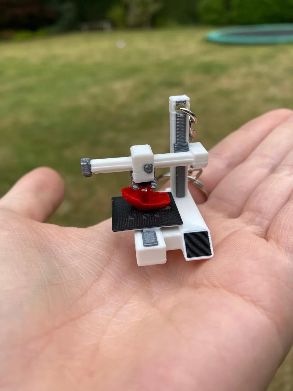 A1 Mini Keychain With Benchy - Free 3D Print Model - MakerWorld