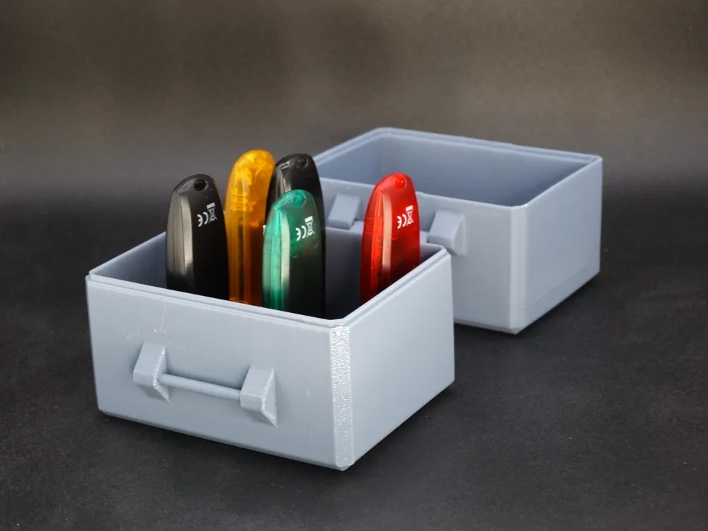 USB Stick Box - Storage Box - - Free 3D Print Model - MakerWorld