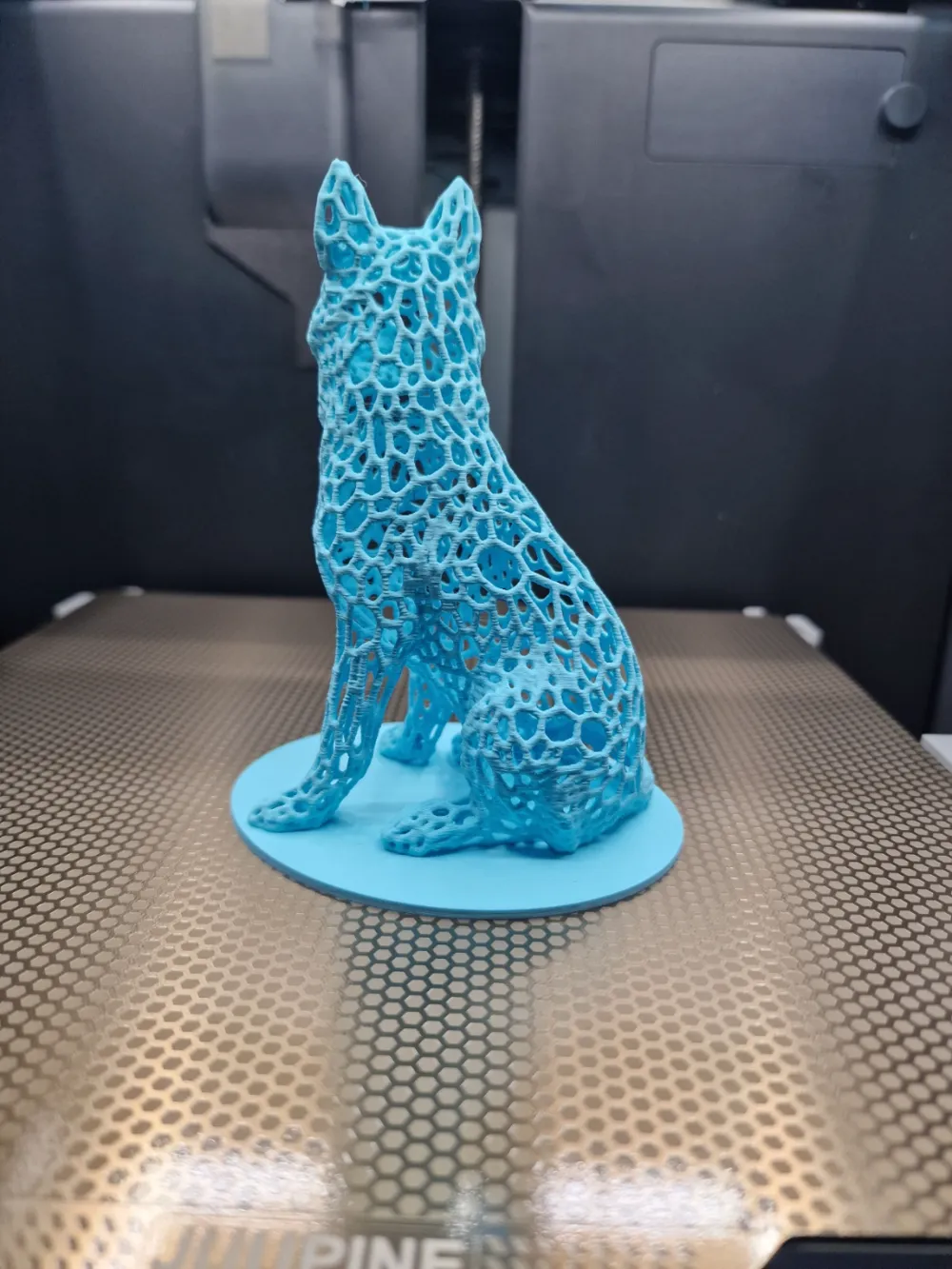 Voronoi german shepherd by mkersjes MakerWorld: Download Free 3D Models