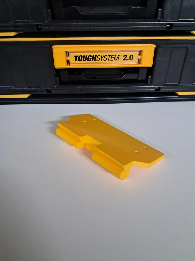 DeWalt Toughsystem 2.0 Holder for Worktop - Free 3D Print Model ...