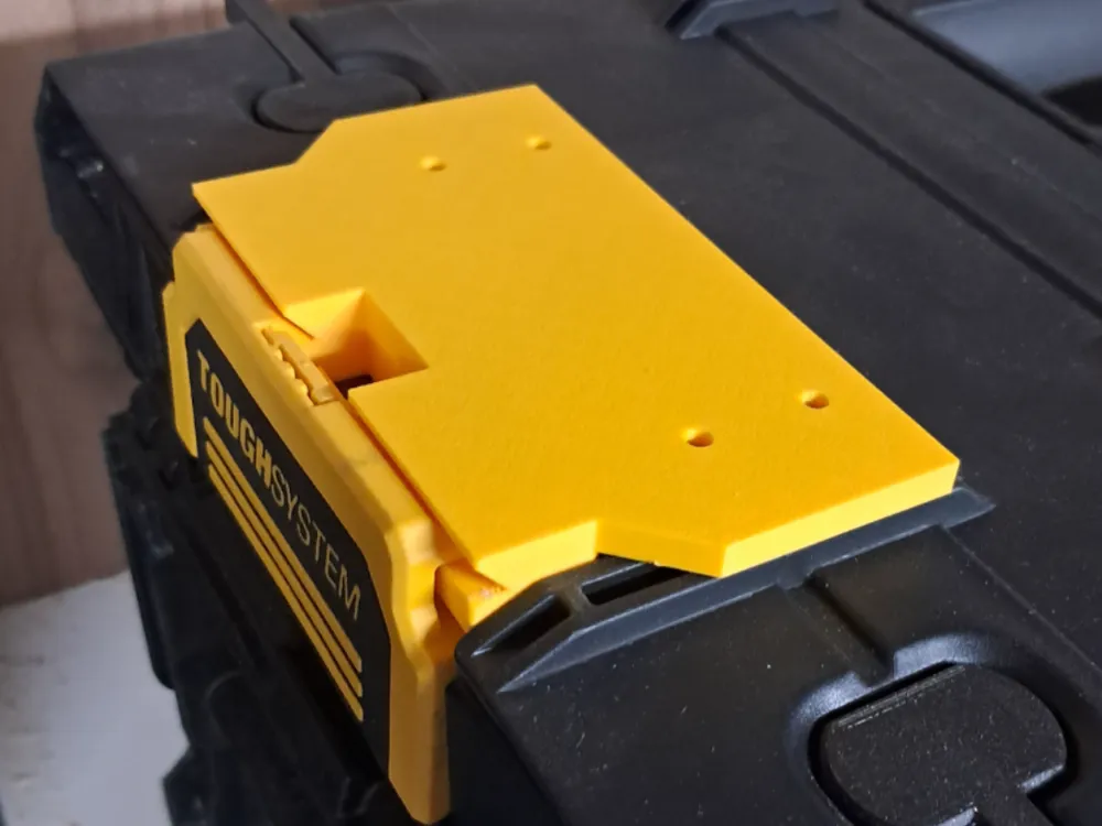 DeWalt Toughsystem 2.0 Holder for Worktop - Free 3D Print Model ...