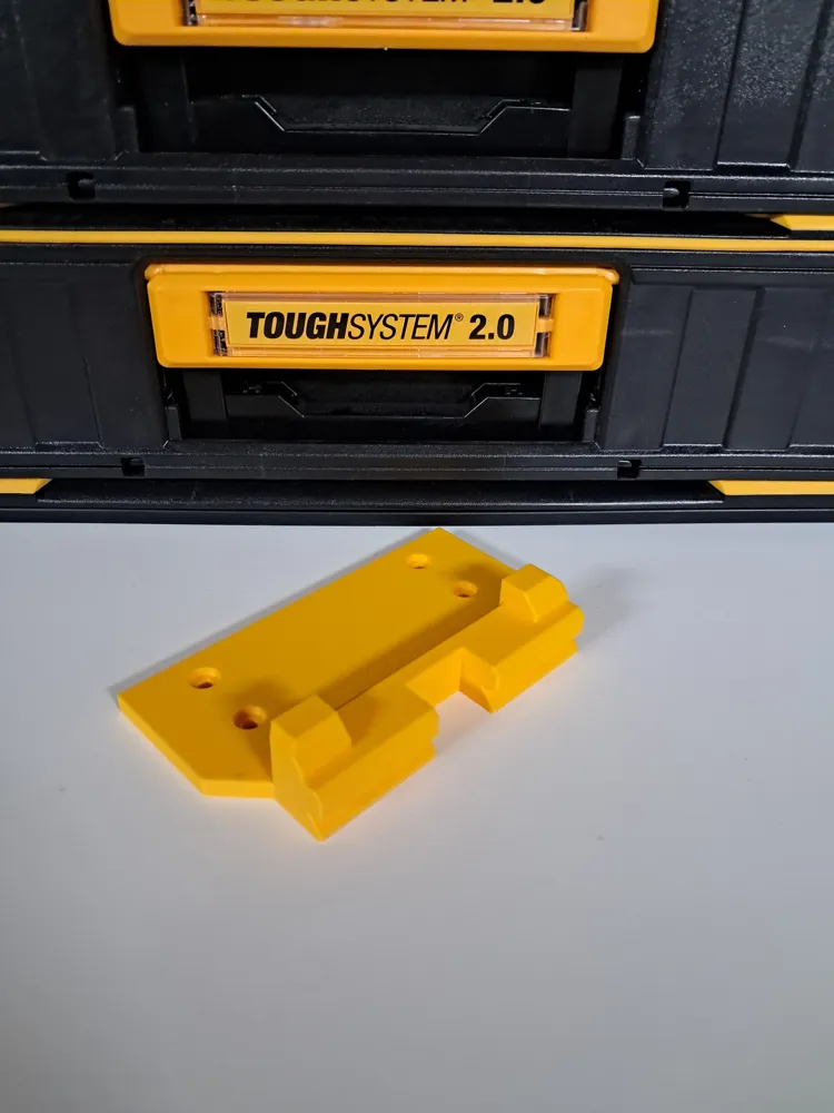 DeWalt Toughsystem 2.0 Holder for Worktop - Free 3D Print Model ...