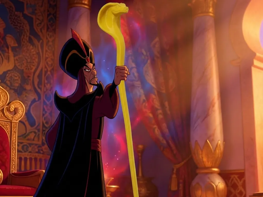 Jafar's Serpent Staff - Aladdin - Free 3D Print Model - MakerWorld