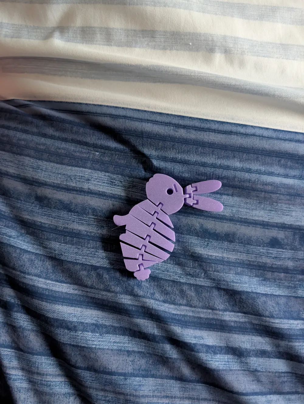 Articulated Easter Bunny Fidget - Free 3D Print Model - MakerWorld
