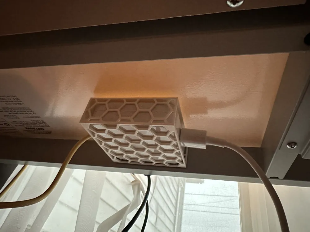 2021+ M1 iMac Power Brick Under Desk Mount by ill1cit - MakerWorld