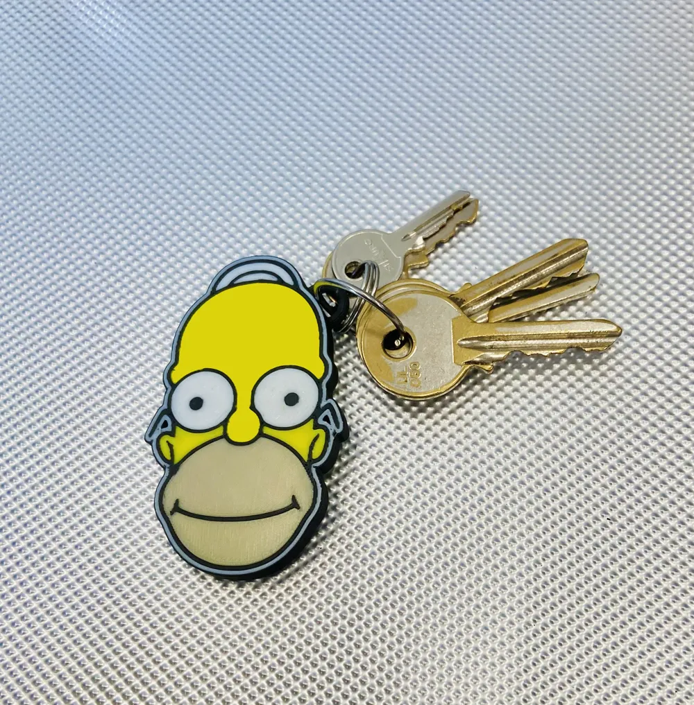 FAMILY SIMPSON KEYCHAIN by GAF 3D MakerWorld: Download Free 3D Models