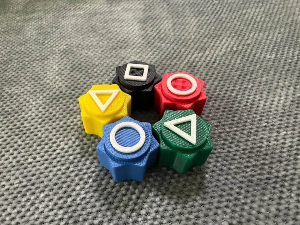 Réplica del juego del calamar Gonggi, sin necesidad de soportes por ...