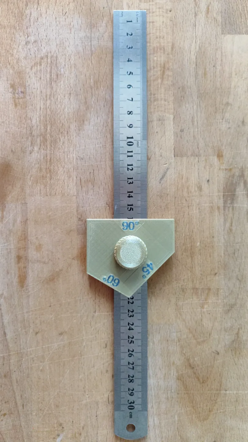 Adjustable Steel Ruler Positioning Block by Red Fenix - MakerWorld