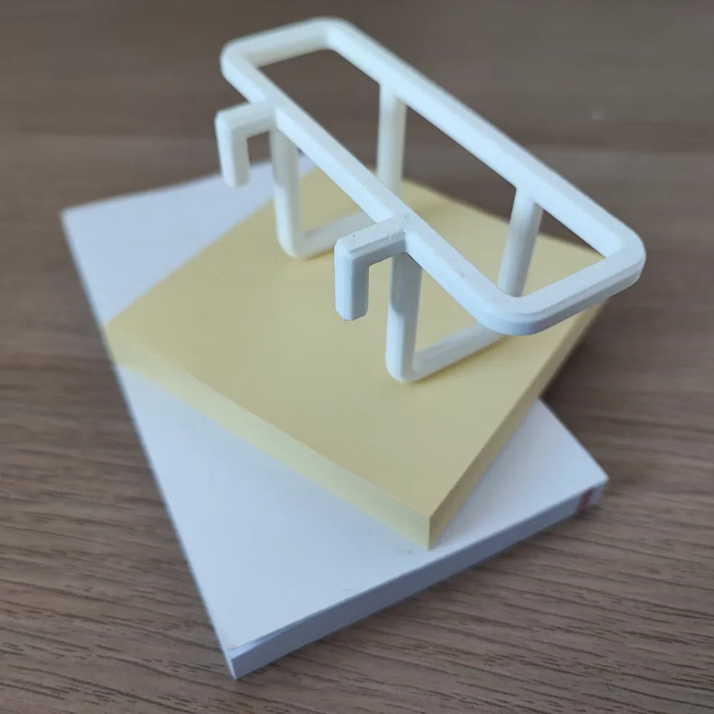 Ikea Skadis Sticky Notes Holder by 3Dejf - MakerWorld