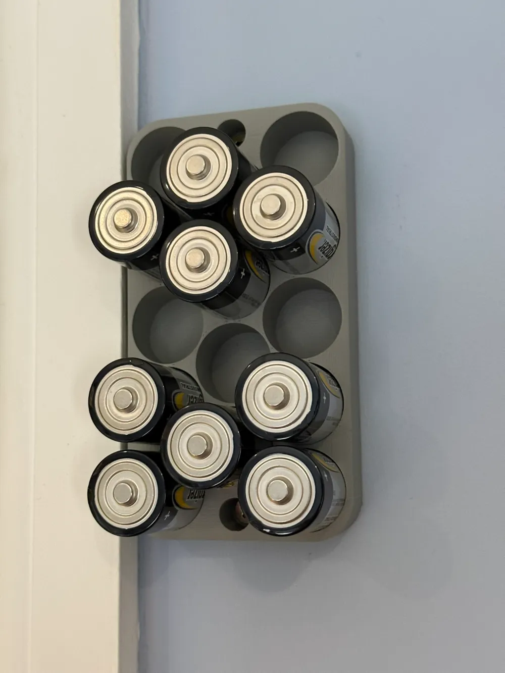 C Cell Battery Holder Wall Mount by Marto MakerWorld: Download Free 3D ...