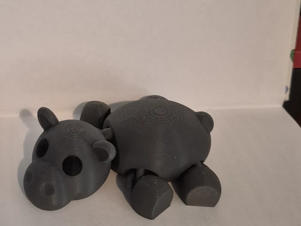 Cute Hippo - Free 3D Print Model - MakerWorld
