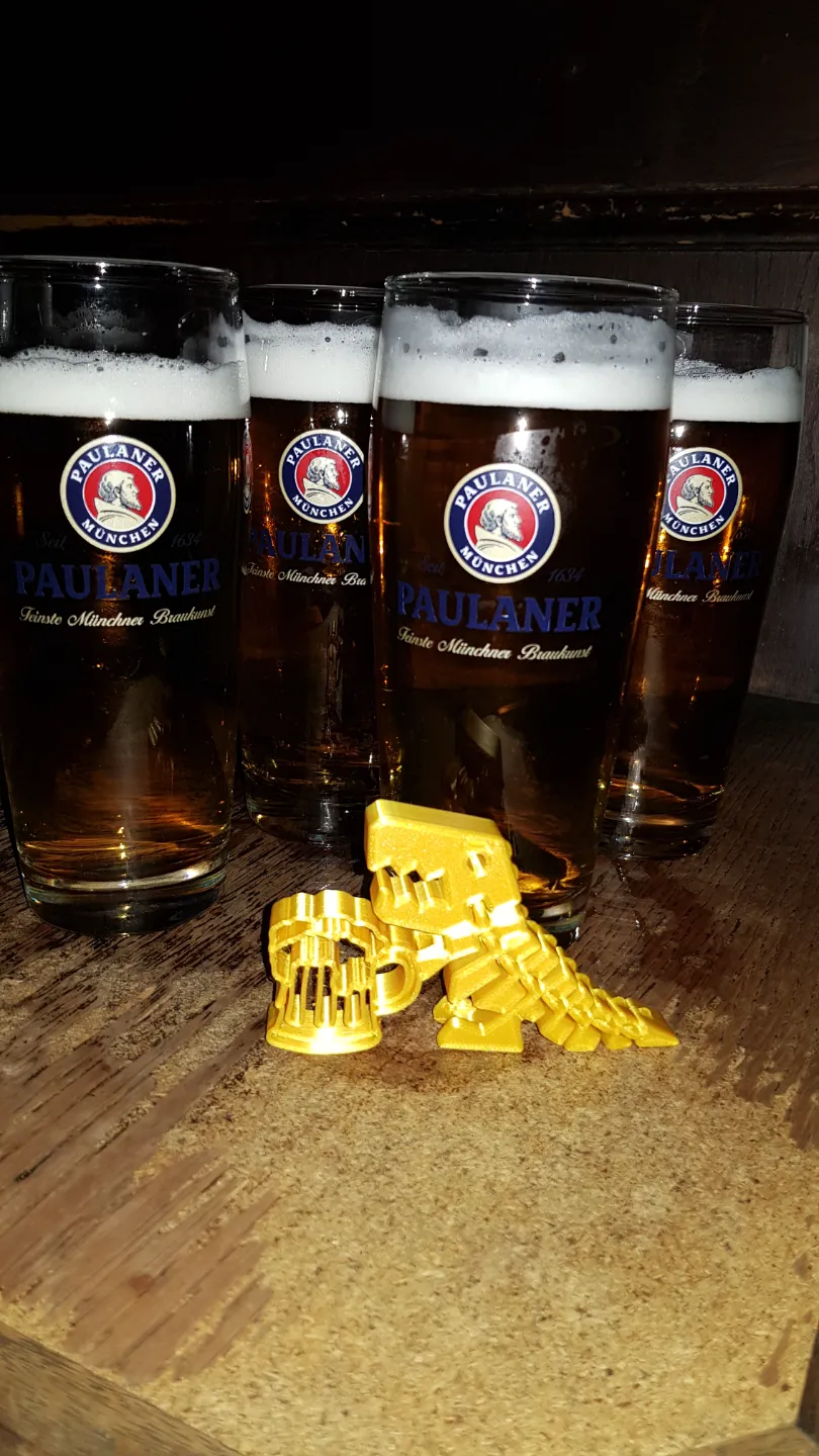 Flexi-Rex Beer Remixed by Lele88 - MakerWorld