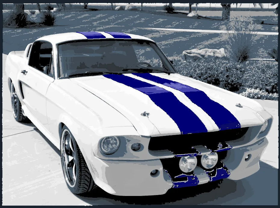 Ford Mustang Fastback Custom - 1967 - Hueforge by BeaN - MakerWorld