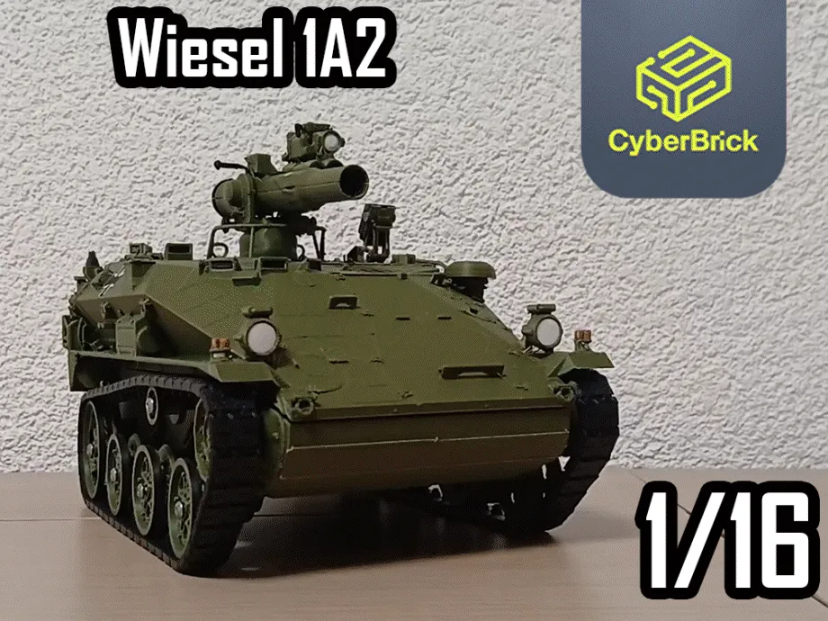 CyberBrick Wiesel 1A2 TOW Weapon Carrier by PrivateMiku MakerWorld ...