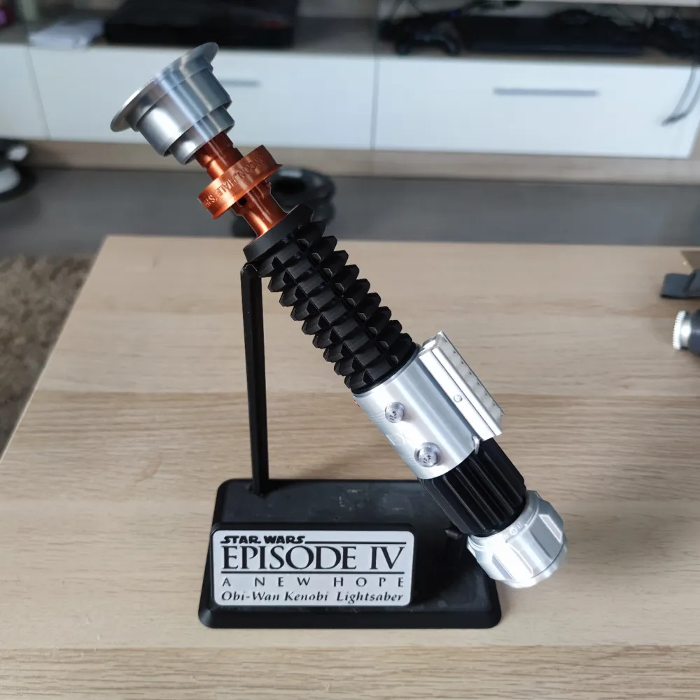 Display Stand for the Obi-Wan Lightsaber -Portrait by Axel Dreher ...