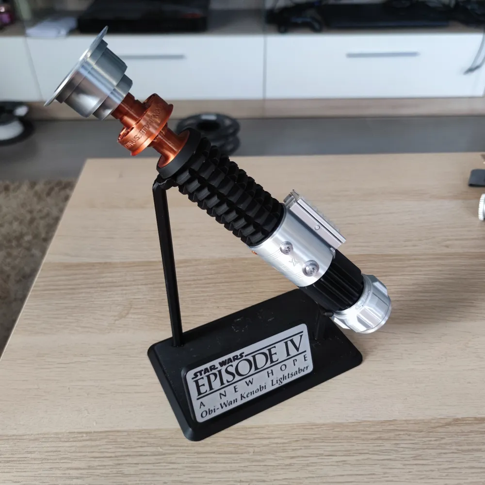 Display Stand for the Obi-Wan Lightsaber -Portrait by Axel Dreher ...