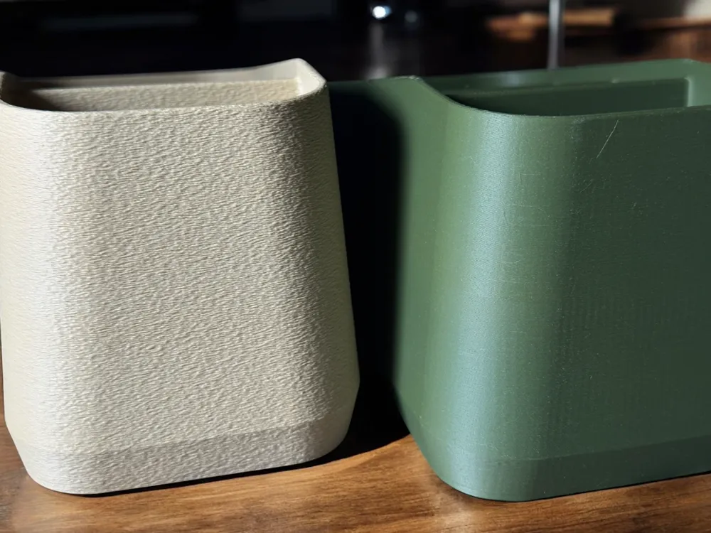 Modern Desktop Organizer for Remotes and Pencils by 3DinPlastic ...