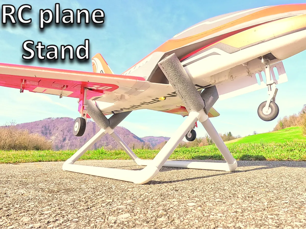 RC plane stand from PVC pipes - Free 3D Print Model - MakerWorld