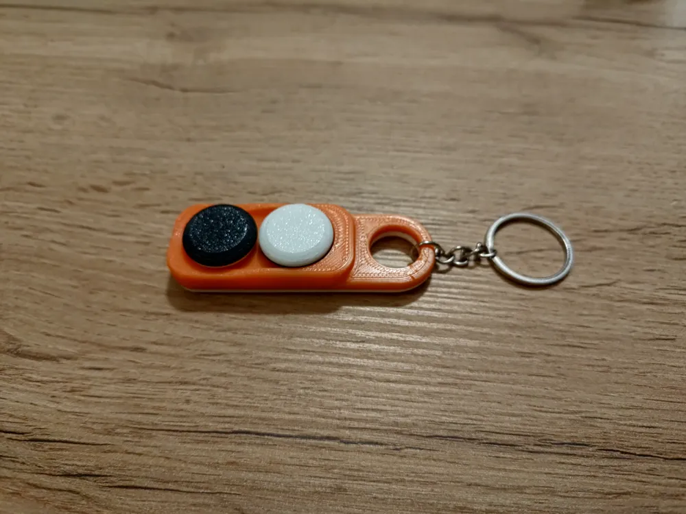 Magnetic Fidget Slider Keychain by DrejkCZ - MakerWorld